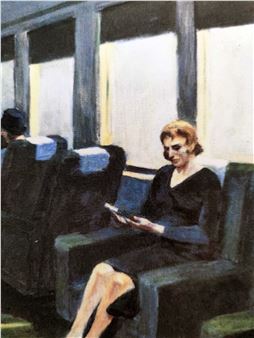 Edward Hopper | Chair Car | MutualArt