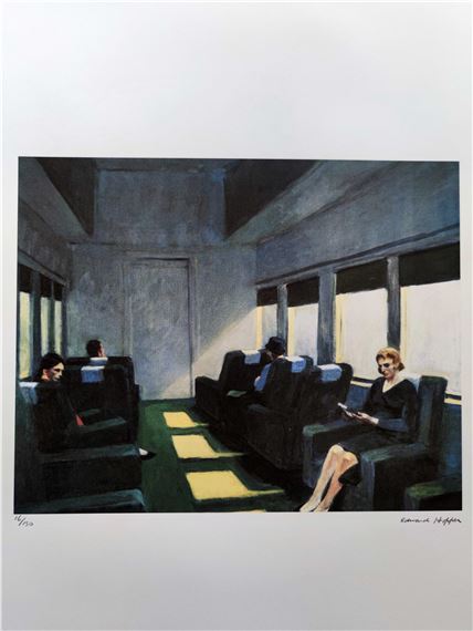 Edward Hopper | Chair Car | MutualArt