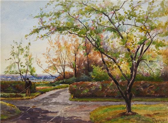 Joseph Thomas Rolph | Untitled, Gentleman with Gun (1904) | MutualArt