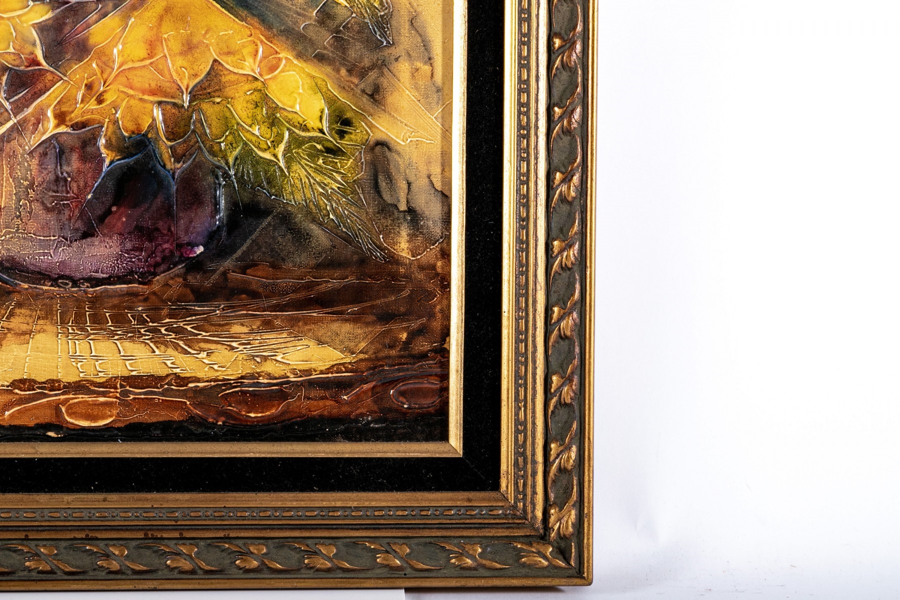 Milko Bambic | Impasto Sunflowers | MutualArt