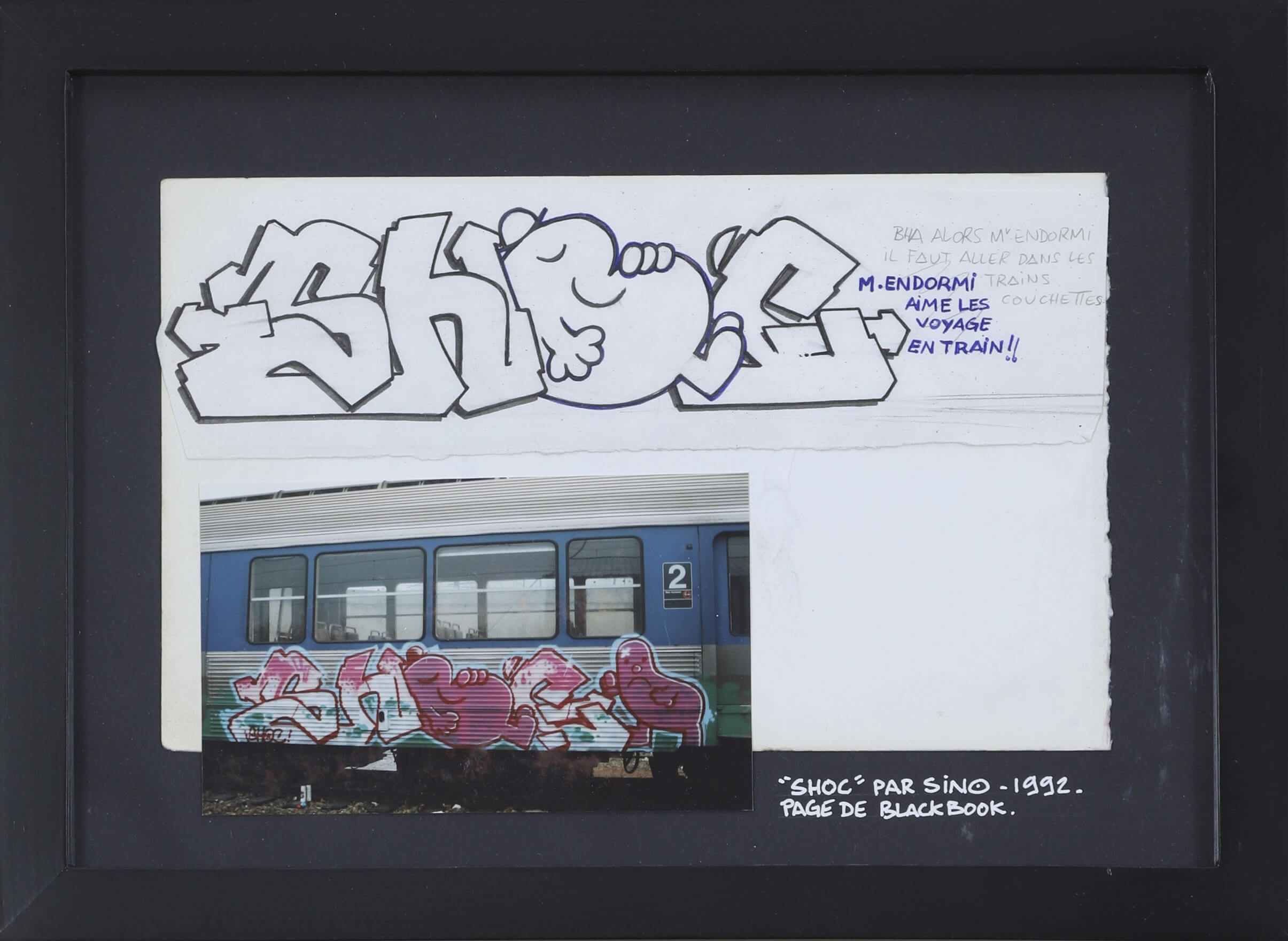 Sino | Shoc - M. Endormi aime les voyage en train !!, 1992 (1992 ...