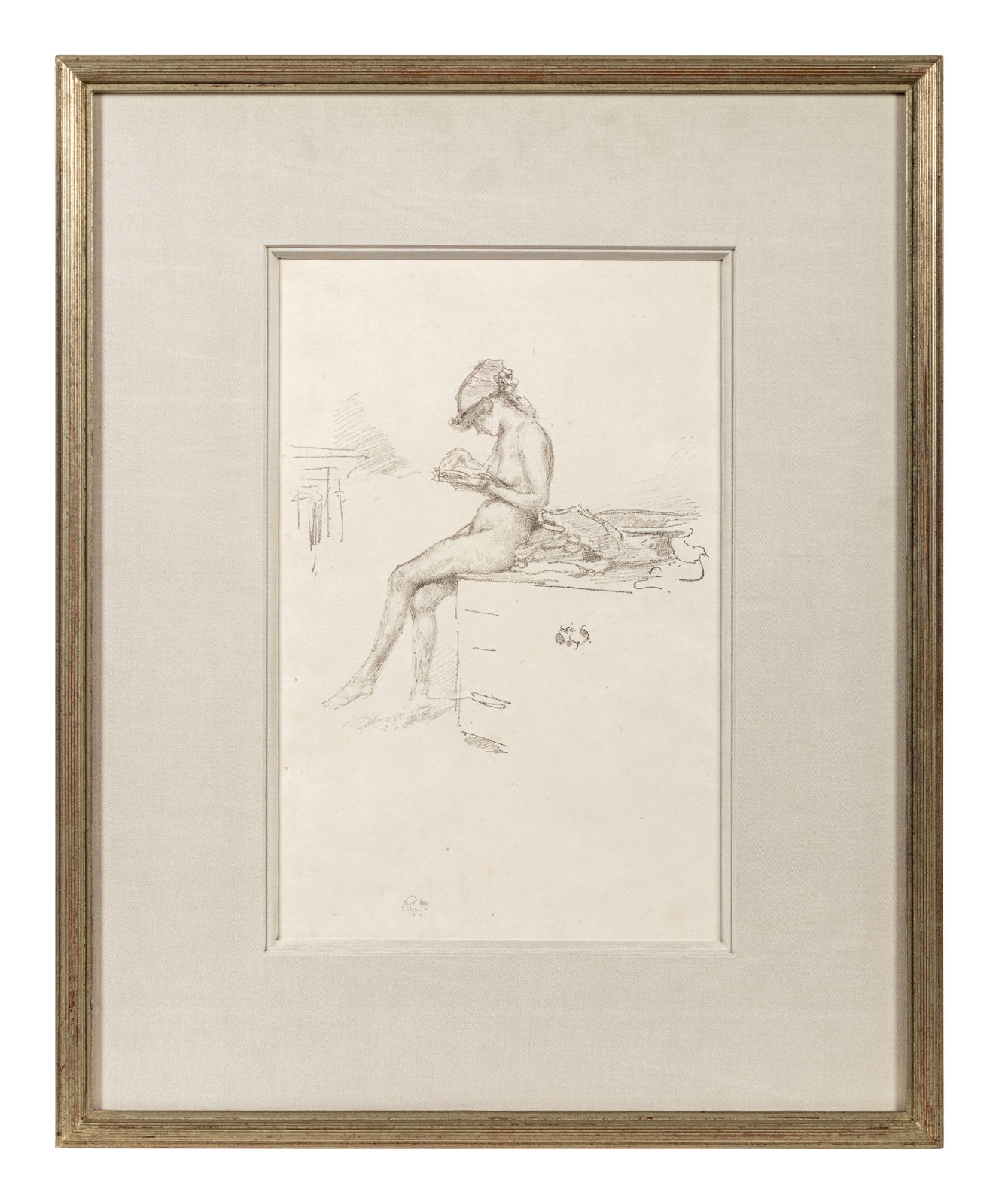 James Abbott McNeill Whistler | The Little Nude Model | MutualArt