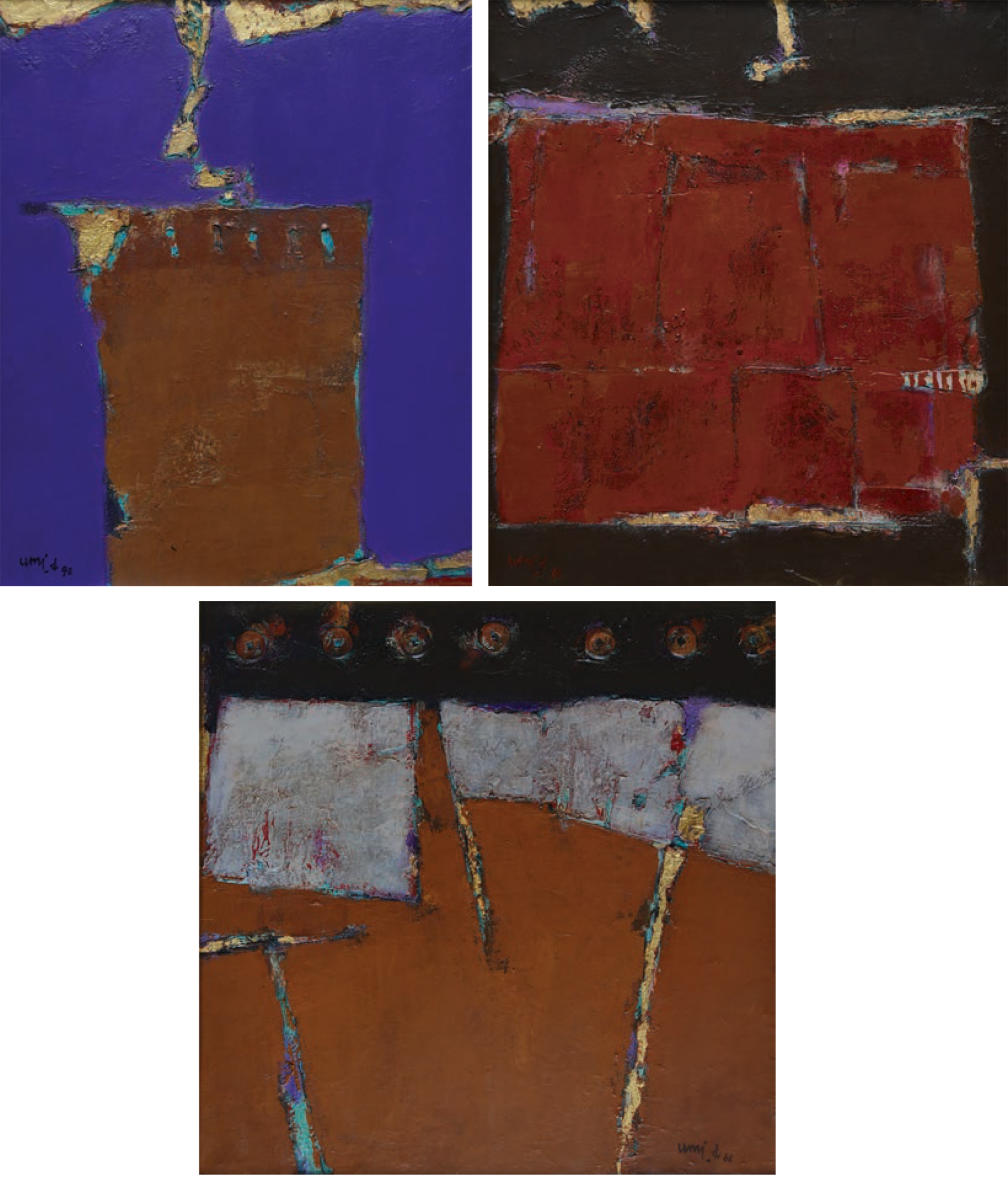 Umi Dachlan | a. Abstract Composition in Purpleb. Abstract Composition ...