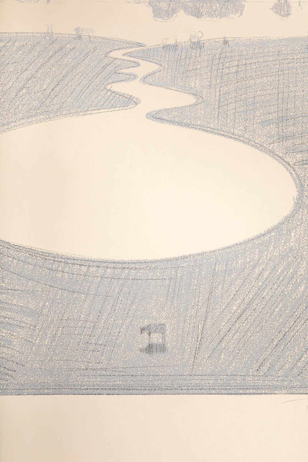 Wayne Thiebaud | Silver Landscape (from Seven Still Lifes and a Silver ...