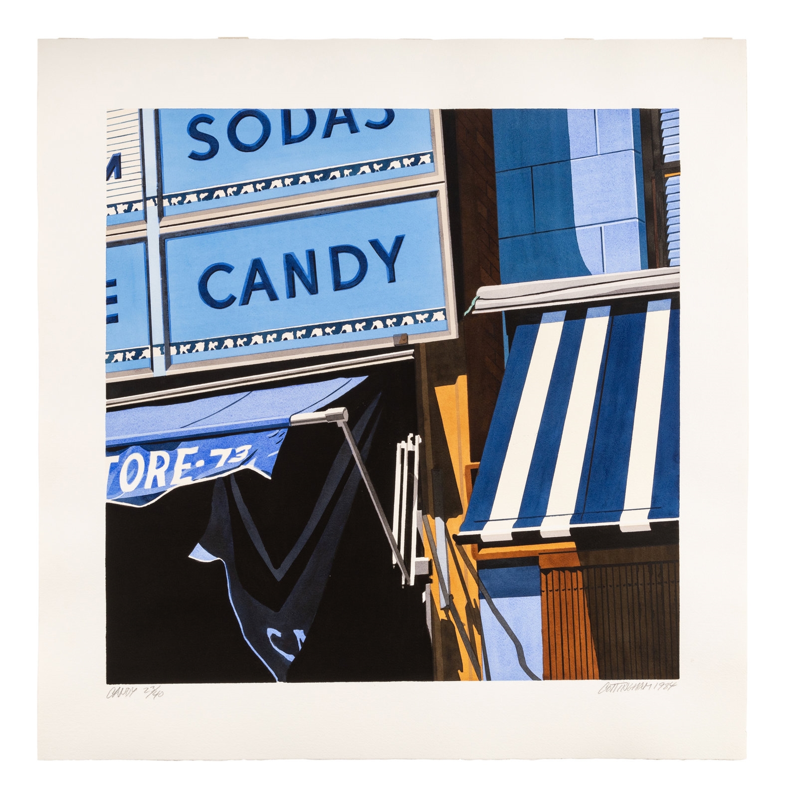 Robert Cottingham | Candy (1984) | MutualArt