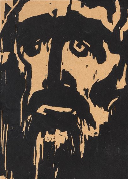 Emil Nolde | Der Prophet (1912) | MutualArt