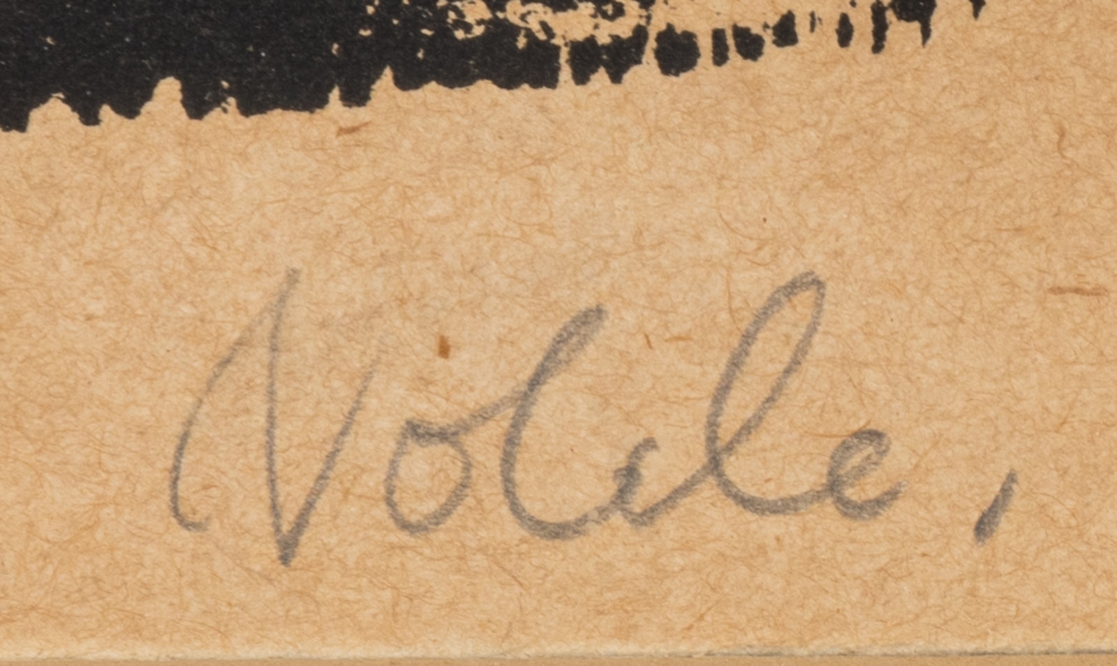 Emil Nolde | Der Prophet (1912) | MutualArt