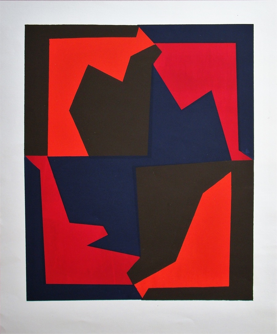 Victor Vasarely | Uzok (1967) | MutualArt