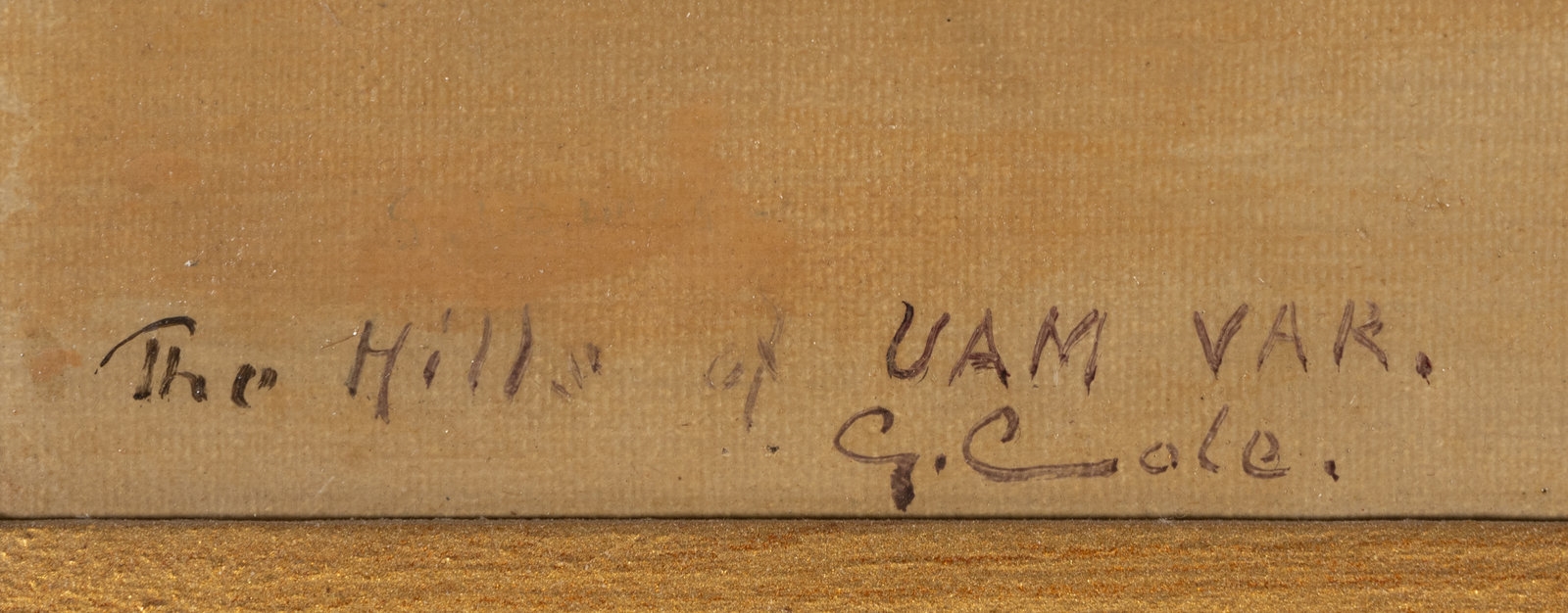 George Cole | The Hills of Uam Var | MutualArt