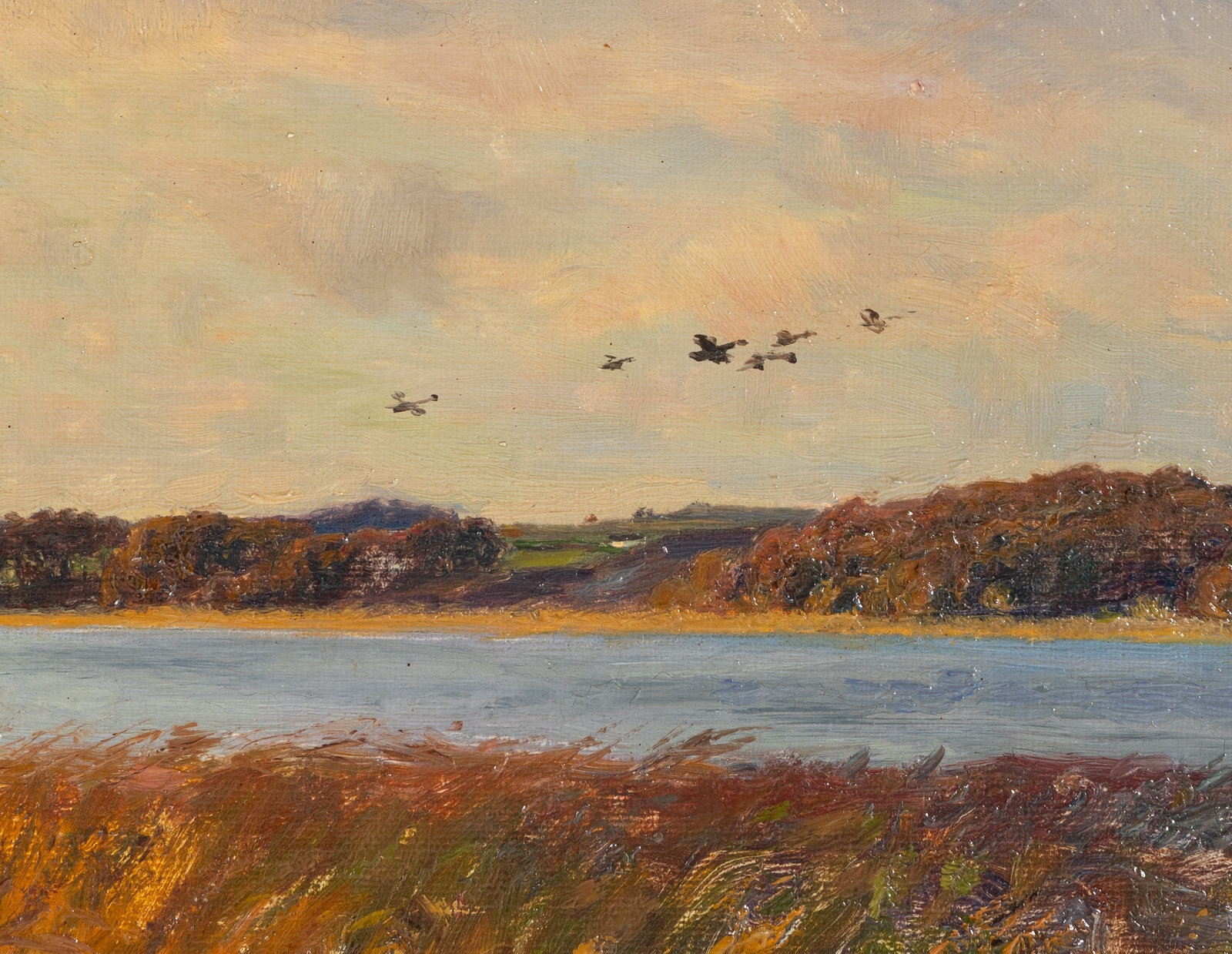 Viggo Christian Frederik Vilhelm Pedersen | River Scene oil on canvas ...