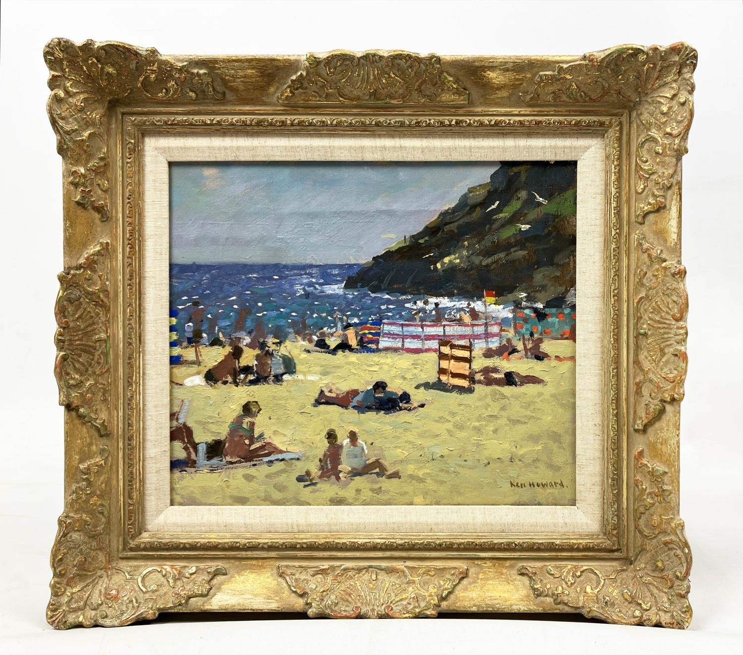 Ken Howard | 'Beach Scene' | MutualArt