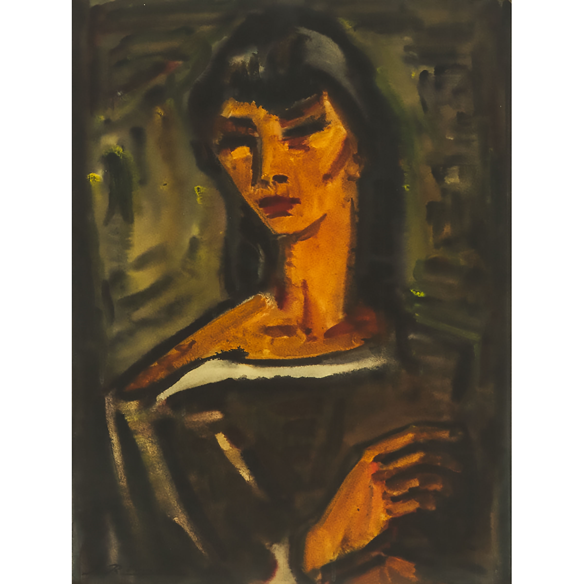 Juan Rimša | PORTRAIT OF A WOMAN | MutualArt