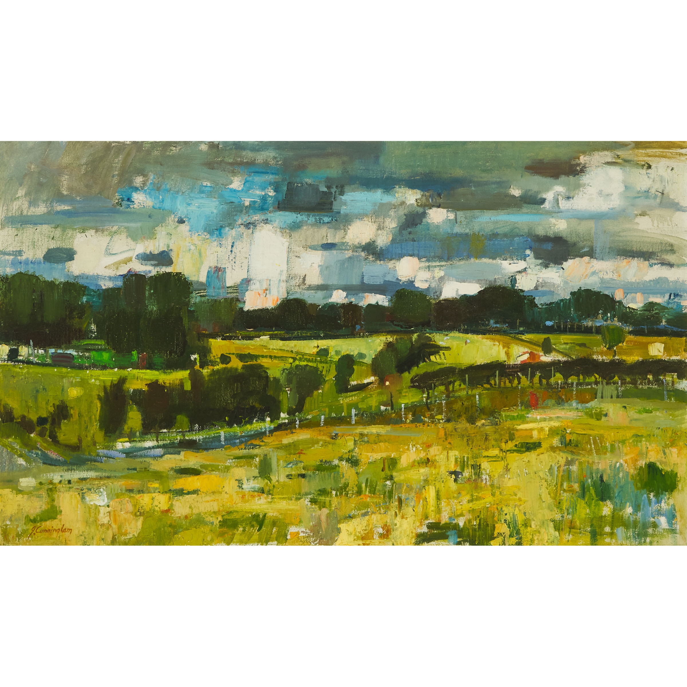 John Cunningham | STRATHAVEN LANDSCAPE | MutualArt