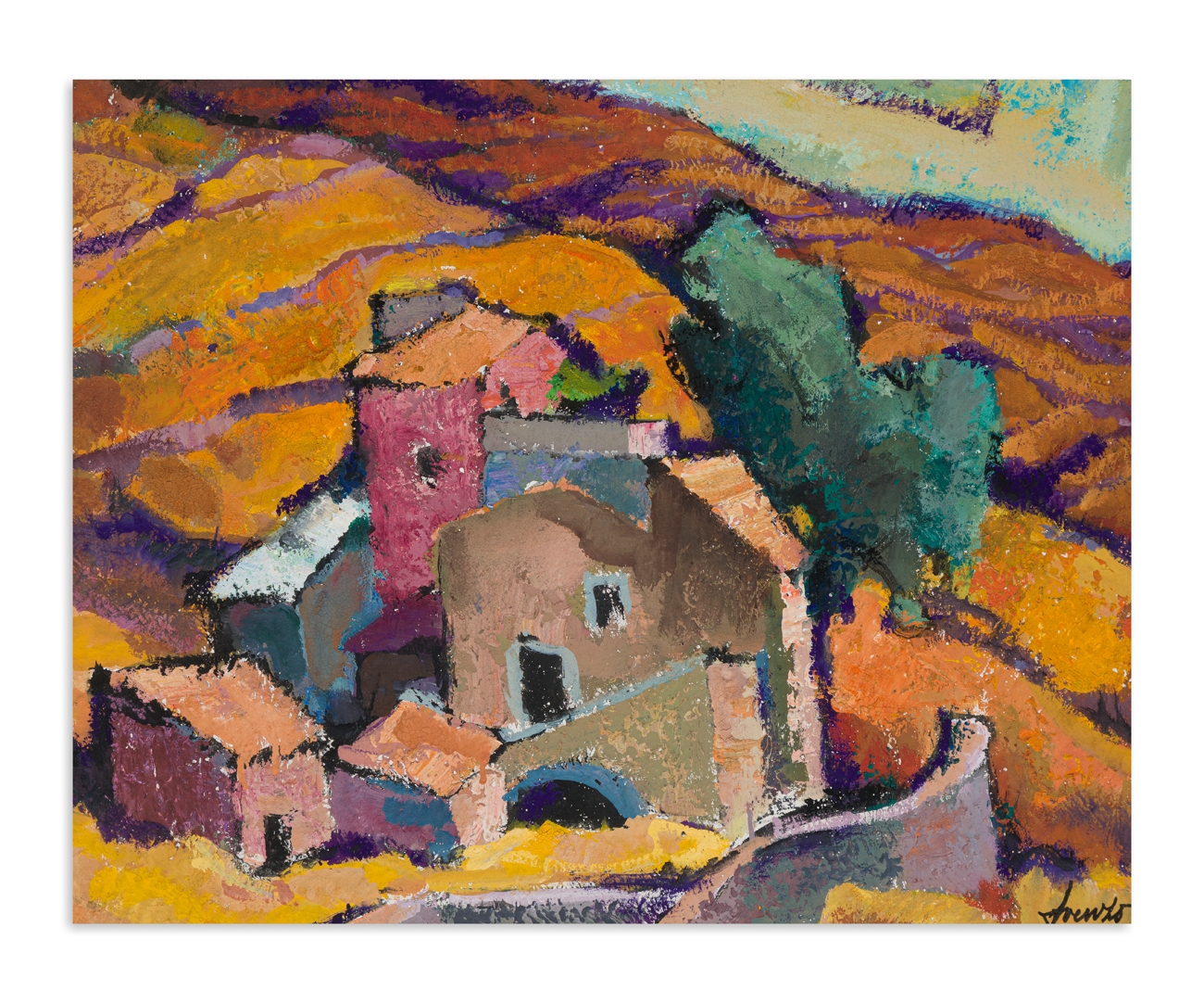 Mario Fratelvenzo | L'arsura in sicilia (1972) | MutualArt