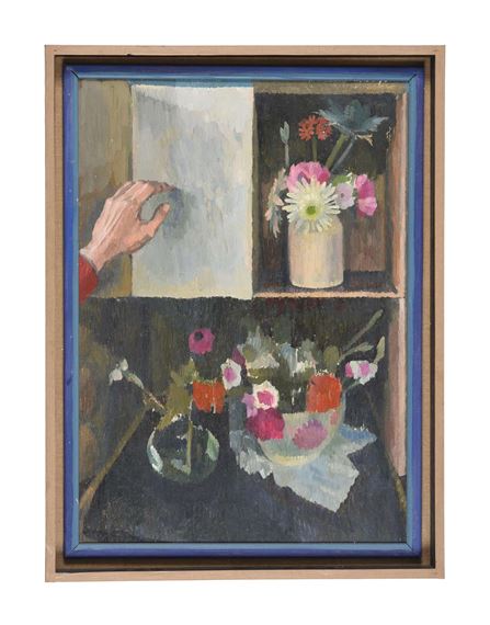 Charles Mahoney | FLOWERS ARRANGED IN AN ORANGE CRATE; THE ARTIST'S ...