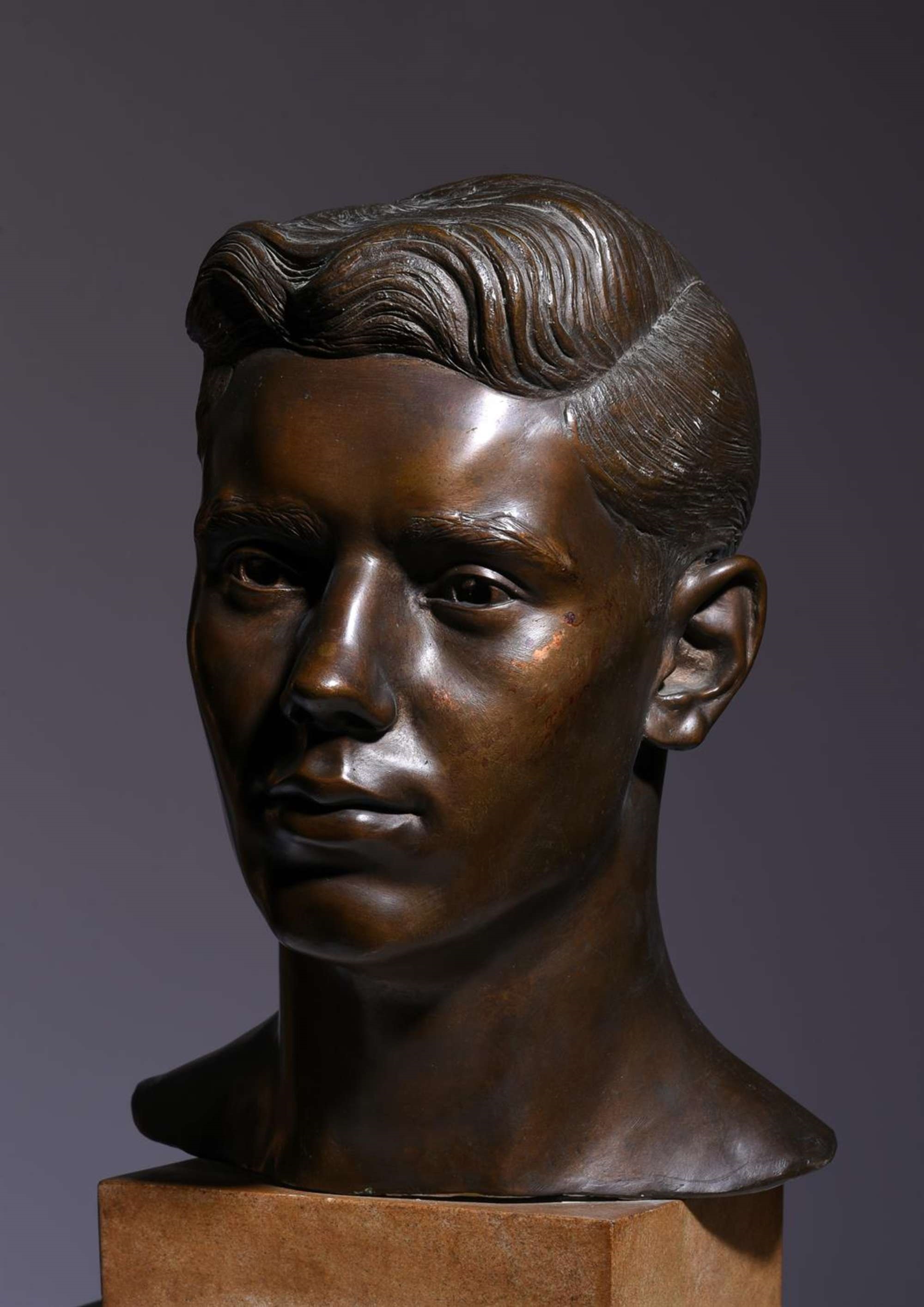 Robert Bain | HEAD STUDY OF ROBBIE, THE ARTIST'S SON | MutualArt