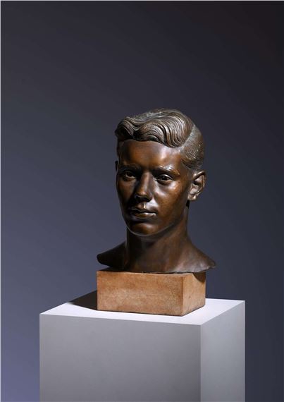 Robert Bain | HEAD STUDY OF ROBBIE, THE ARTIST'S SON | MutualArt