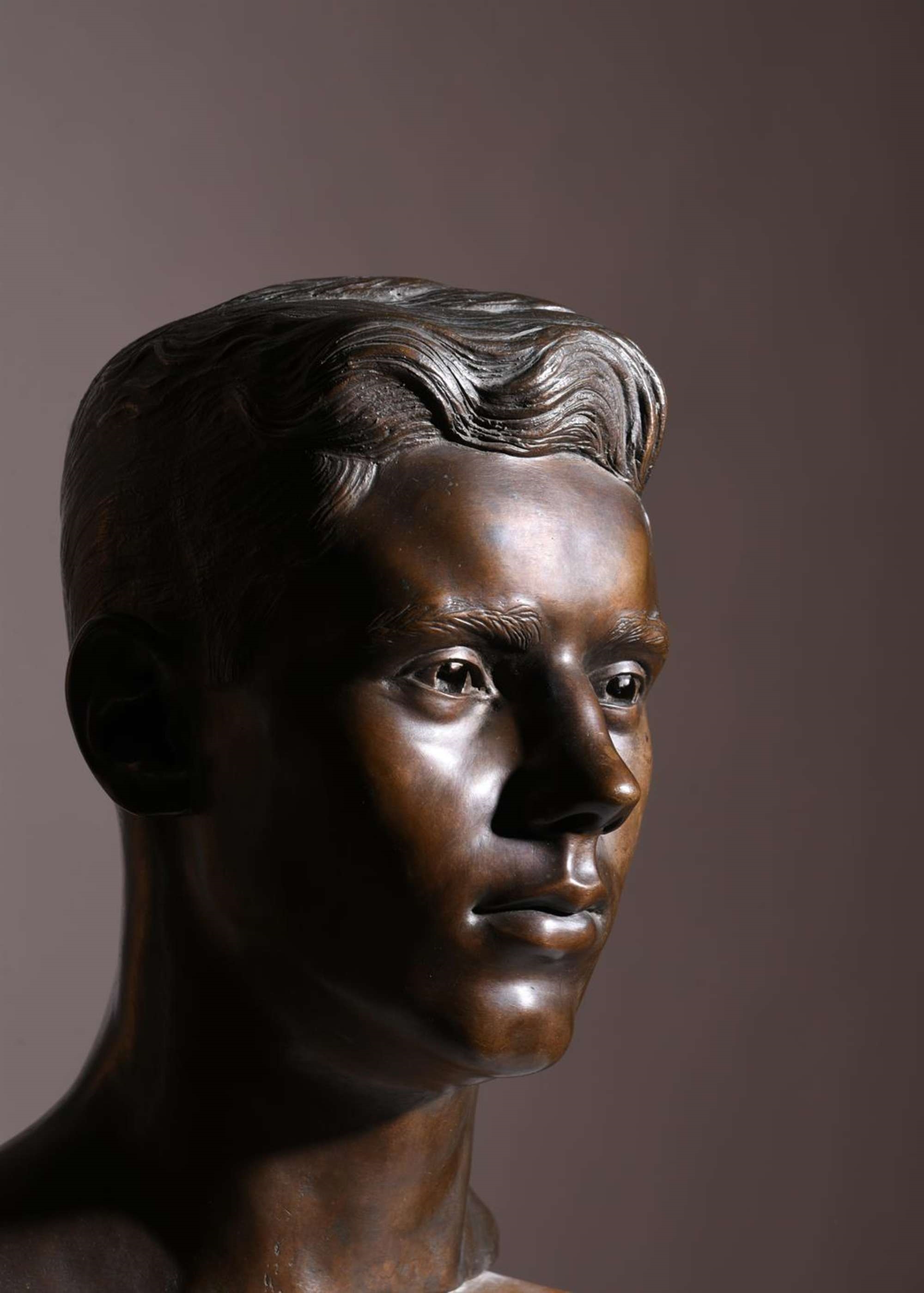 Robert Bain | HEAD STUDY OF ROBBIE, THE ARTIST'S SON | MutualArt