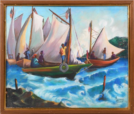 Ravrance Valcin | 2 Artworks at Auction | MutualArt