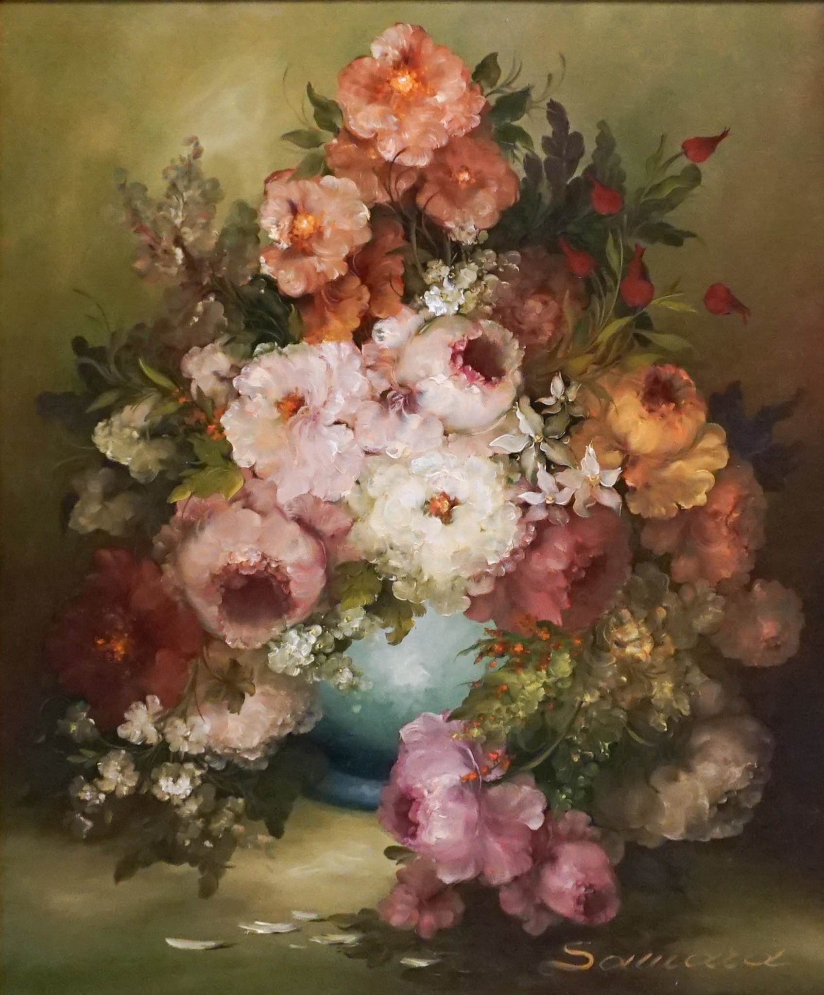 Helga Samara | Still Life of Flowers | MutualArt