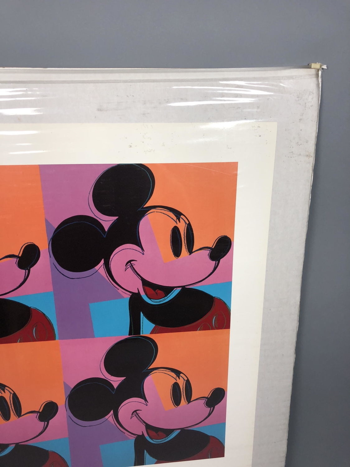 Andy Warhol | ANDY WARHOL Mickey Mouse Art Poster | MutualArt