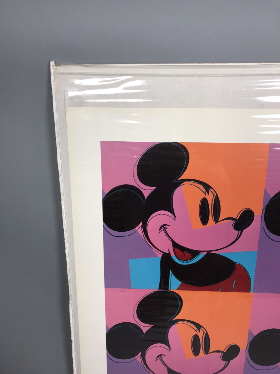 Andy Warhol | ANDY WARHOL Mickey Mouse Art Poster | MutualArt