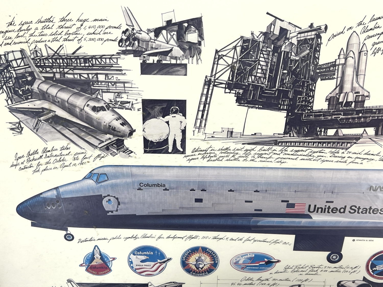 Kenneth W. Kotik | Kenneth W. Kotik aviation poster for NASA | MutualArt