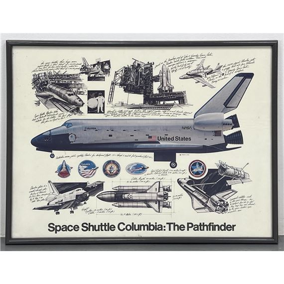 Kenneth W. Kotik | Kenneth W. Kotik aviation poster for NASA | MutualArt