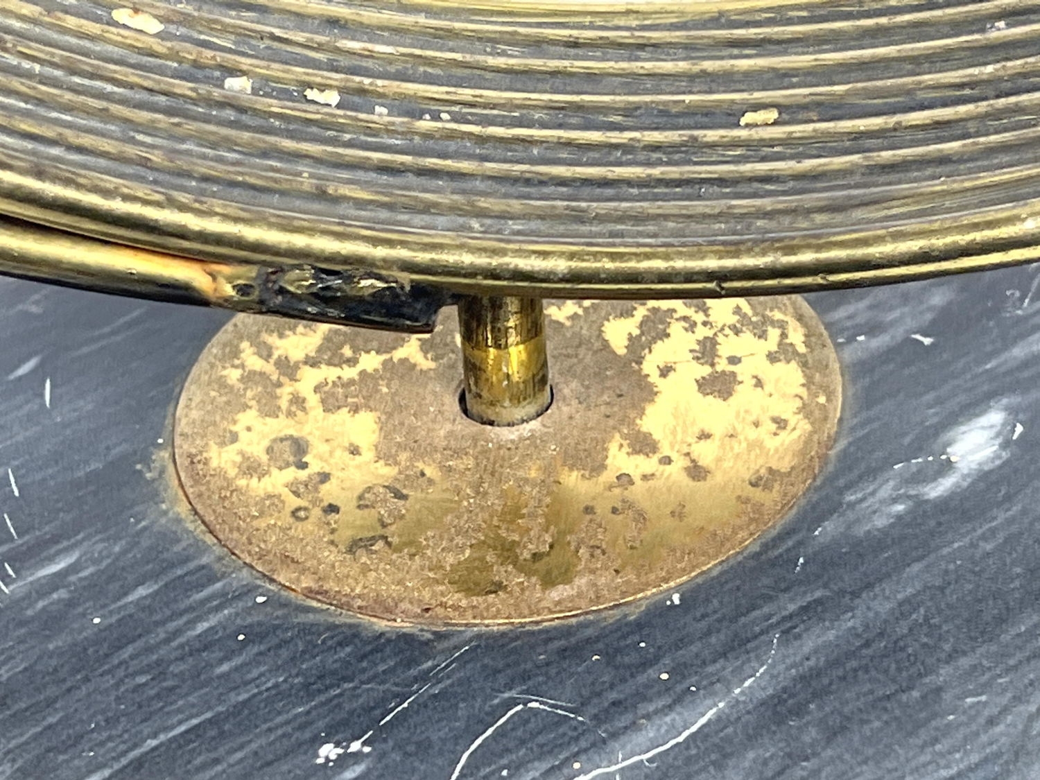 Curtis Jeré | C JERE Windswept brass table sculpture | MutualArt