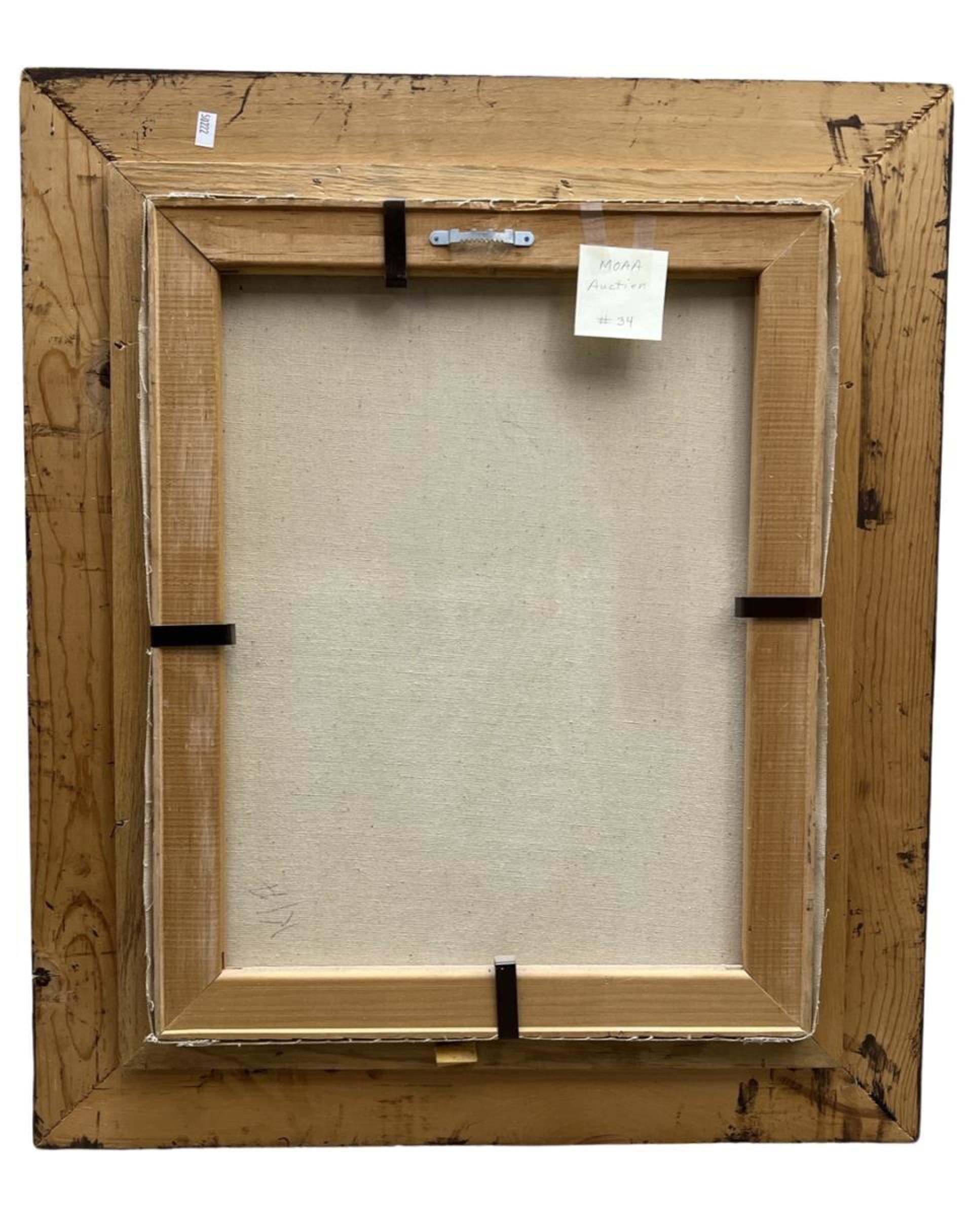 R. Simpson | Signed R. Simpson Native American Oil On Canvas | MutualArt