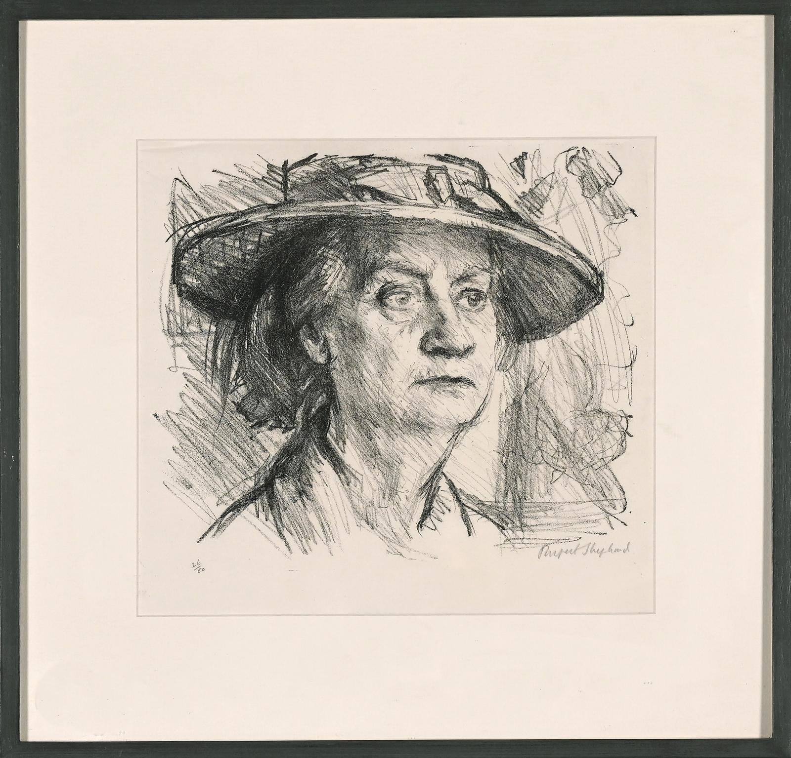 Rupert Norman Shephard | Portrait of Ruth Prowse | MutualArt
