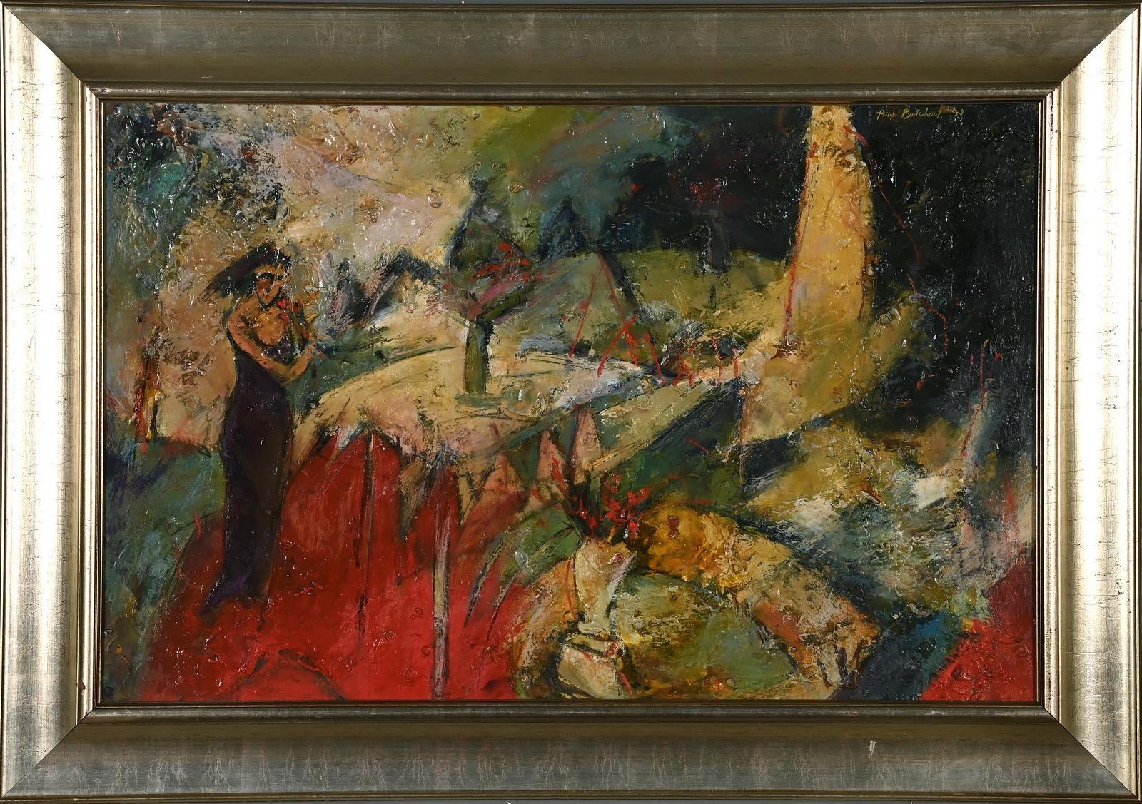 Philip Badenhorst | Figure in a Landscape (1998) | MutualArt