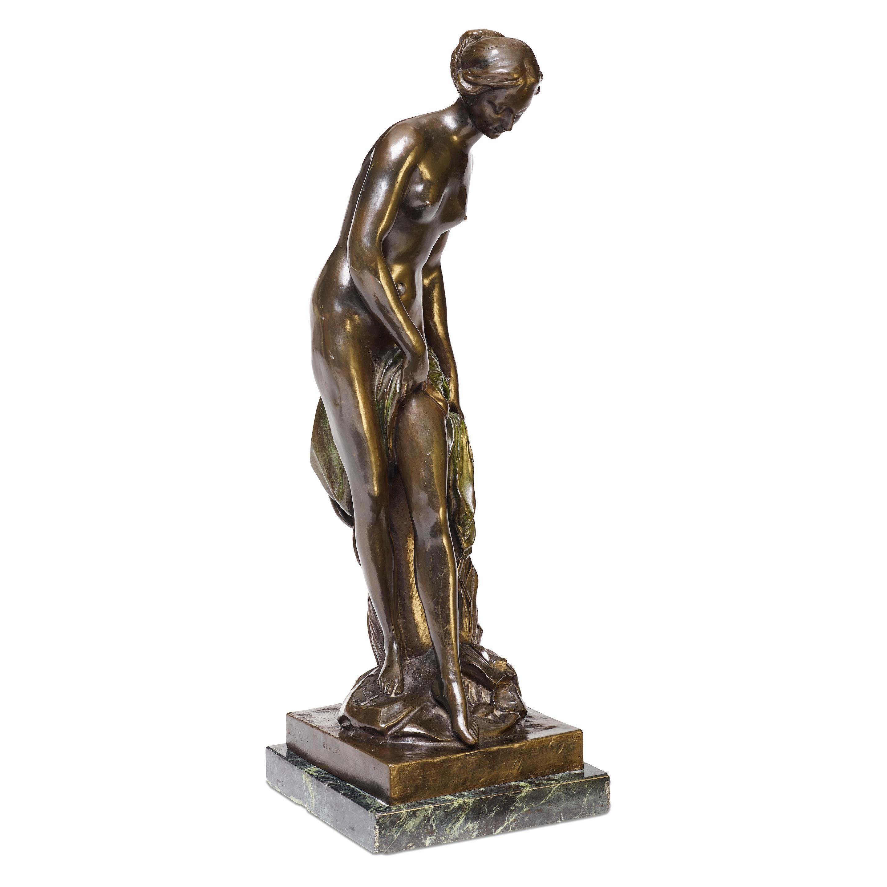Étienne-Maurice Falconet | A PATINATED BRONZE FIGURE OF THE BATHER ...
