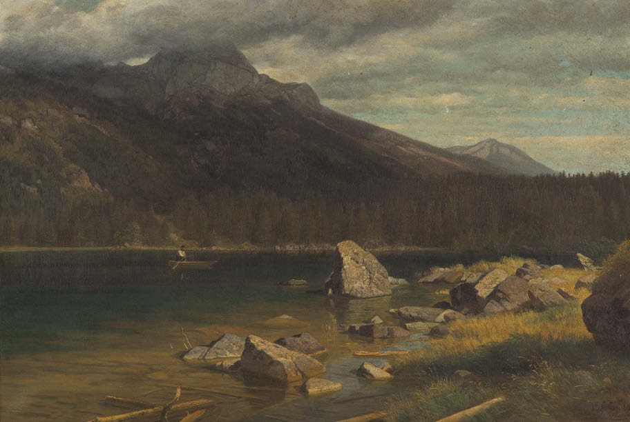 Johann Gottfried Steffan | Landscape (1894) | MutualArt