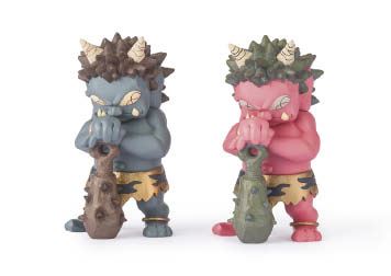 Kazuyuki Takishita | Blue-gray ogre from MOMOTARO ONI FIGURE | MutualArt