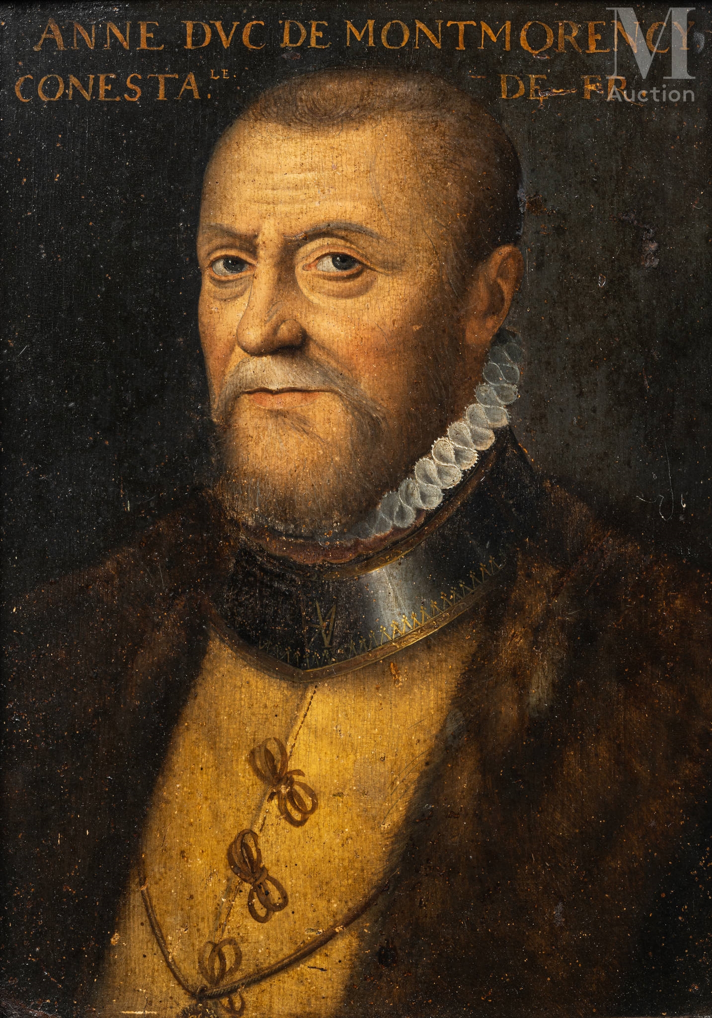French School, 19th Century | Portrait du duc Anne de Montmorency ...