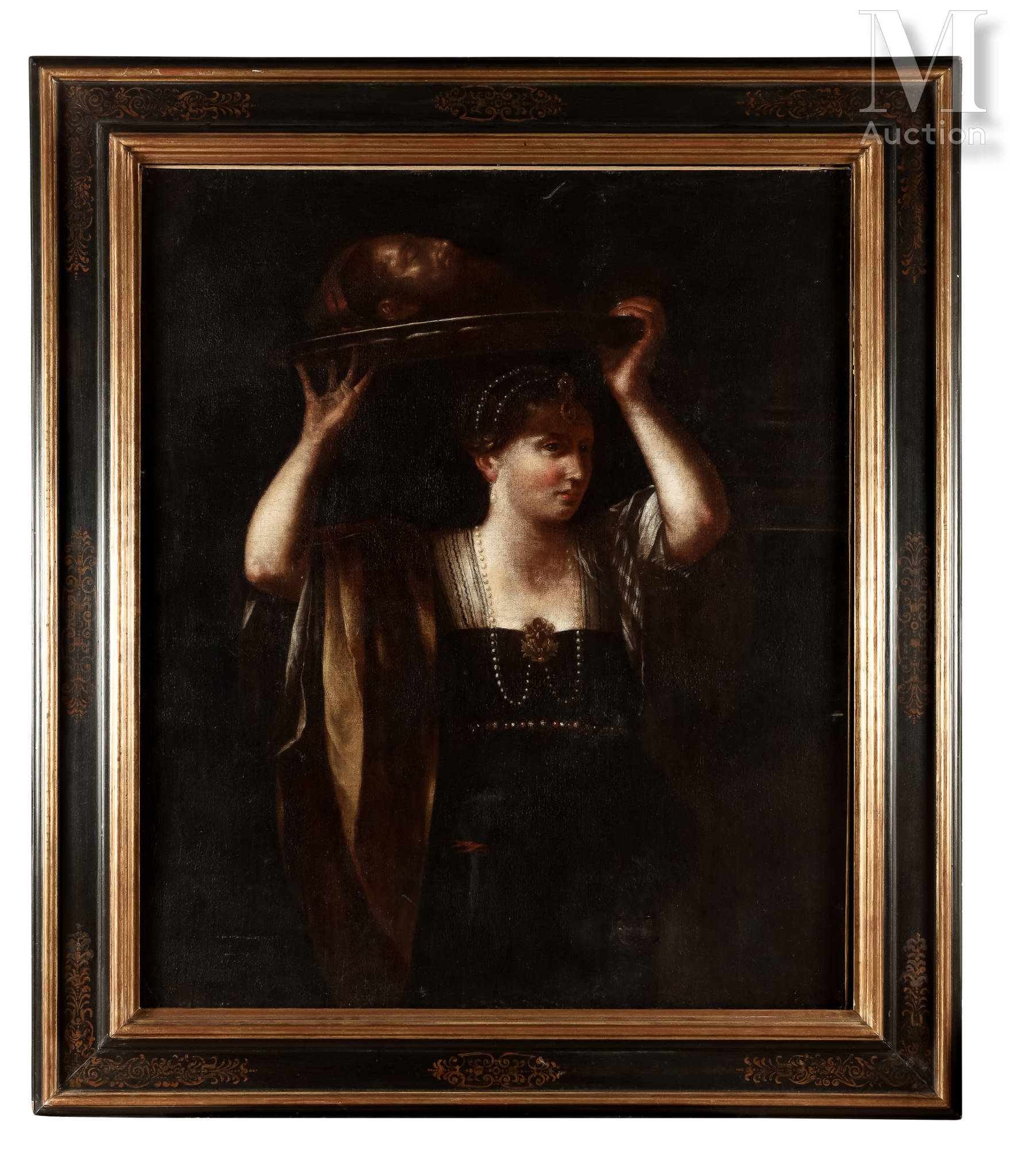 Lombard School, 17th Century | Salomé portant la tête de saint Jean ...