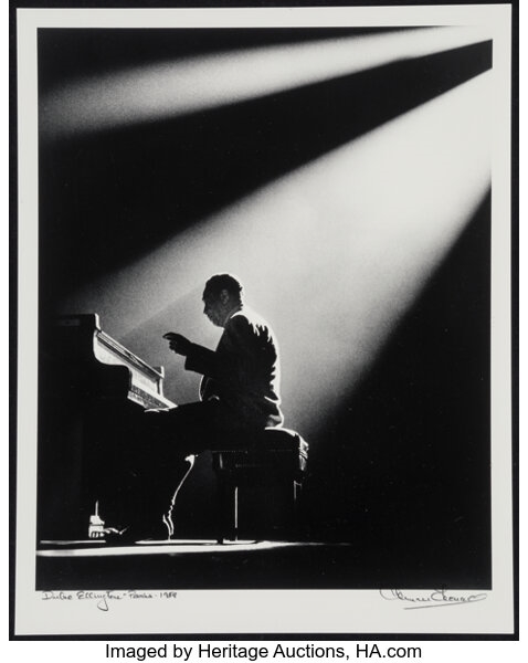 Herman Leonard | Duke Ellington, Paris (1958) | MutualArt
