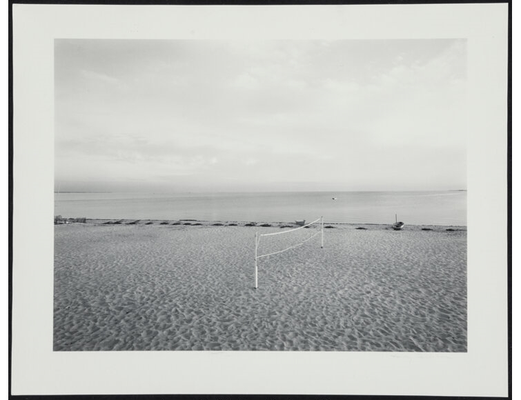 Harry Callahan | Beach Volleyball, Cape Cod (1972) | MutualArt