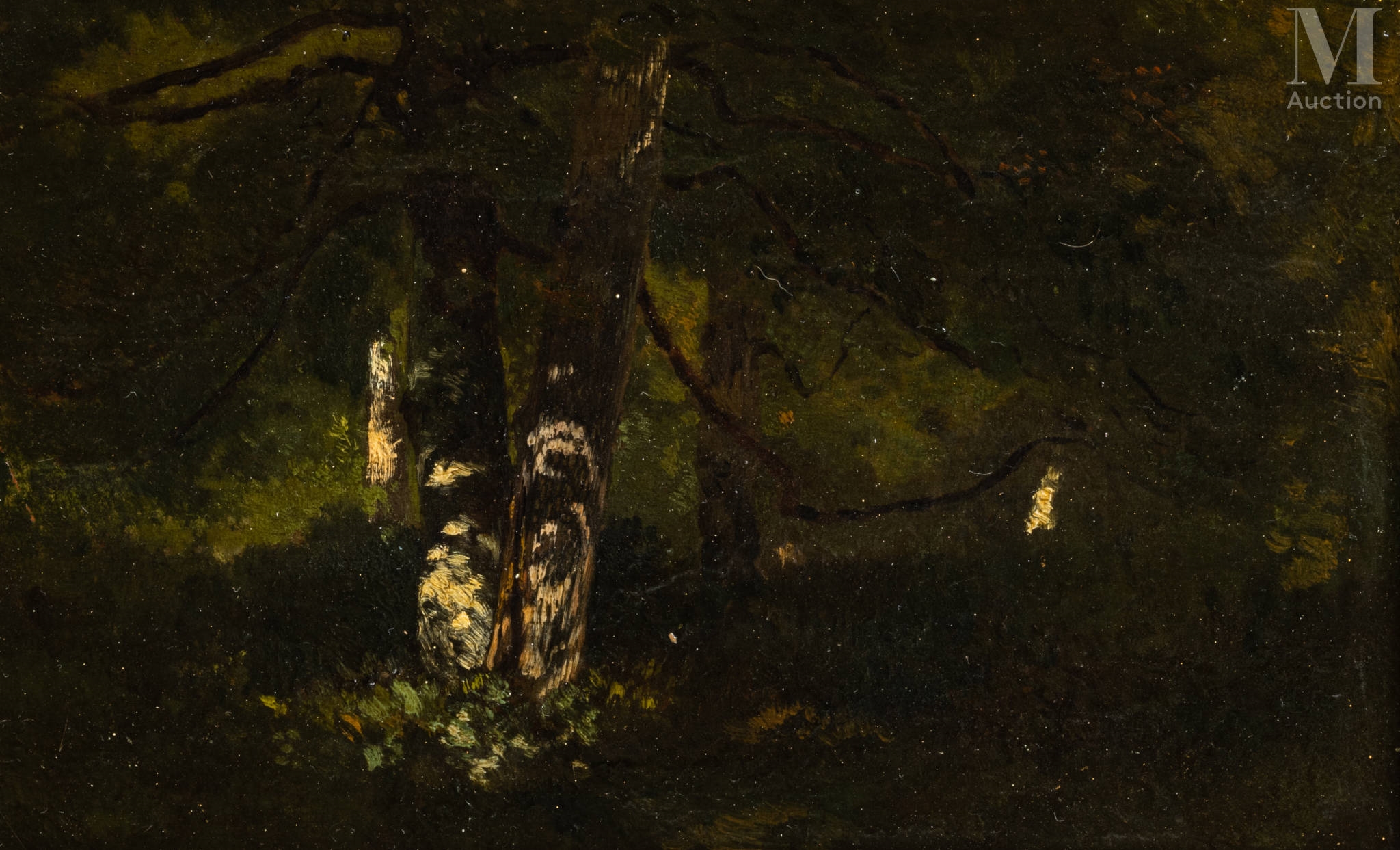 Auguste-Paul-Charles Anastasi | Le Bas Préau à Barbizon | MutualArt