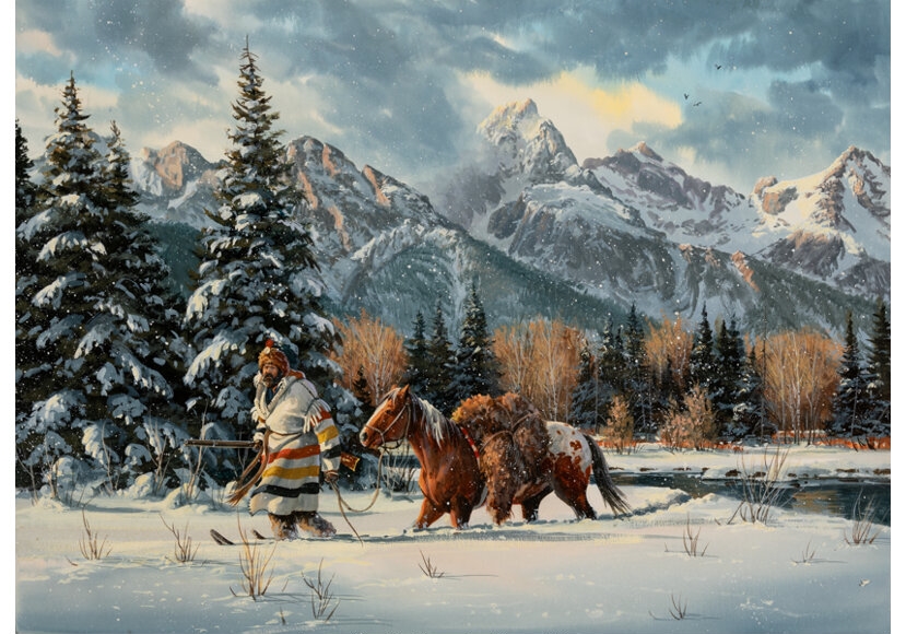 Gerry Metz | Teton Trappers | MutualArt