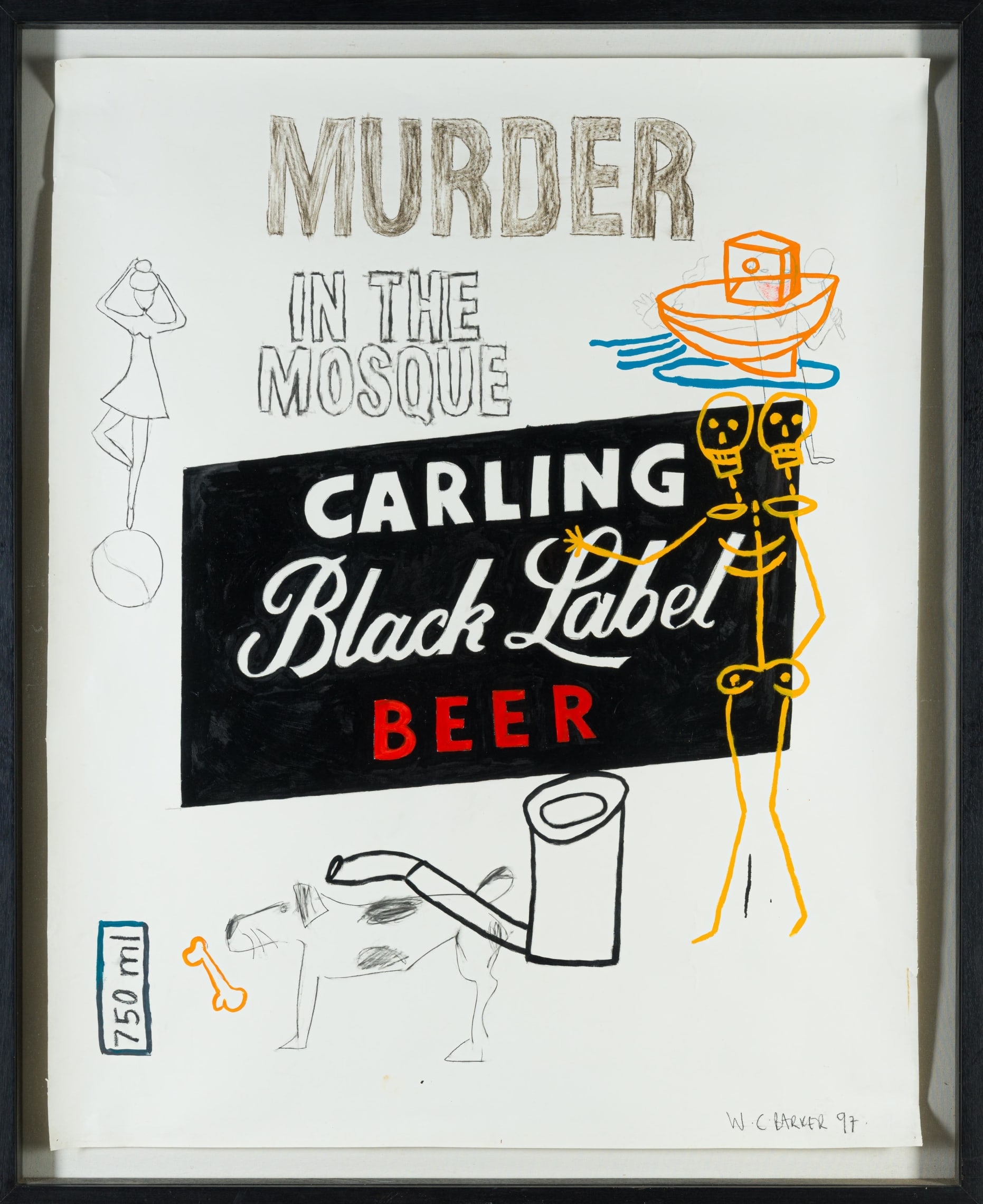 Wayne Barker | Murder in the Mosque (1997) | MutualArt