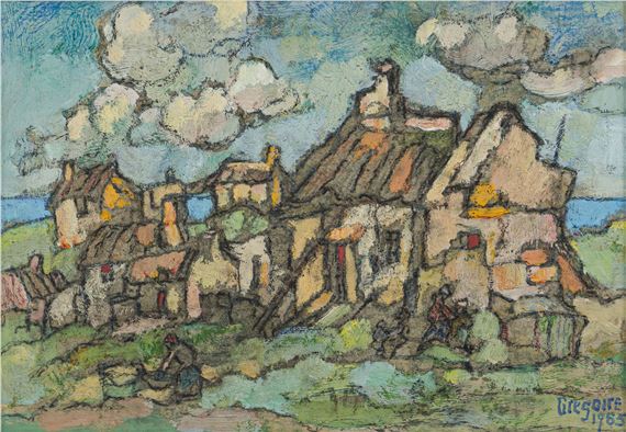 Gregoire Johannes Boonzaier | Cottages (1965) | MutualArt