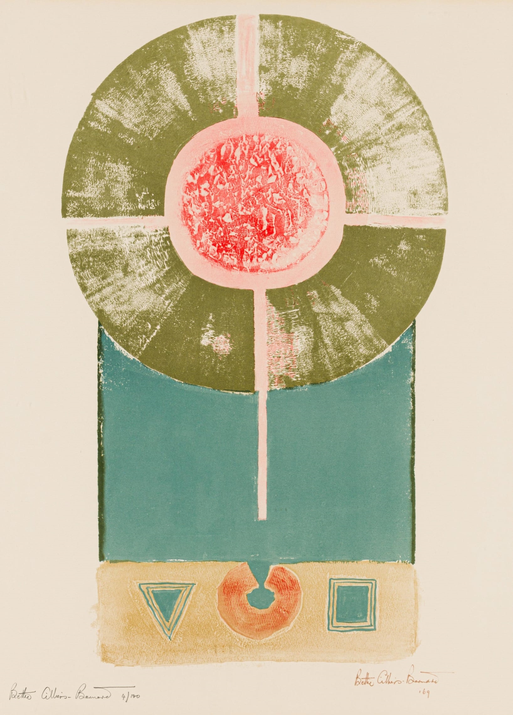 Bettie Cilliers-Barnard | Abstract Composition 6, from Symbols ...