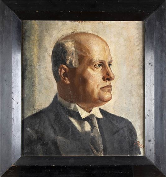 Leonetta Cecchi Pieraccini | Portrait of Benito Mussolini | MutualArt