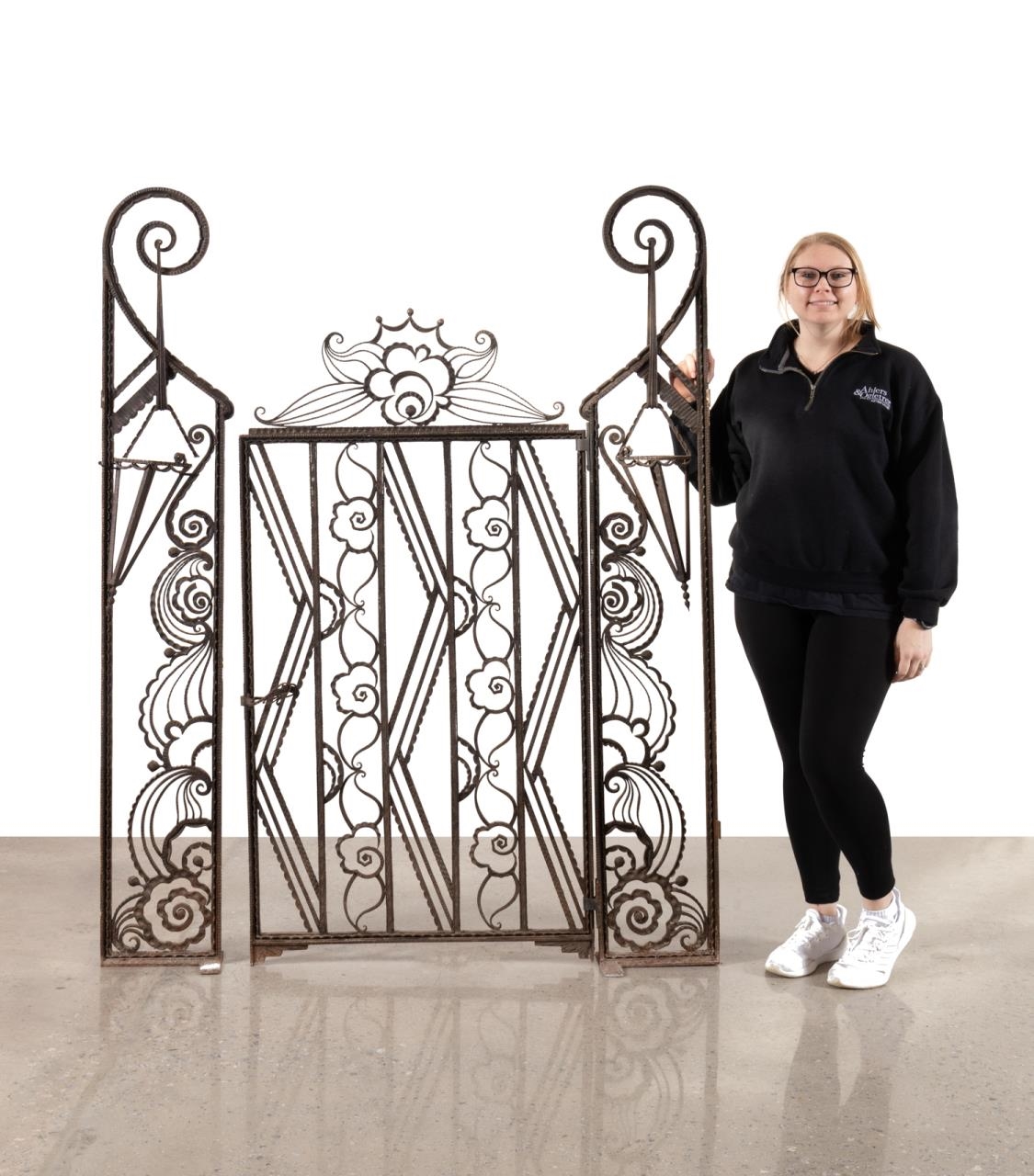 Edgar Brandt | INTERIOR IRON GATE | MutualArt