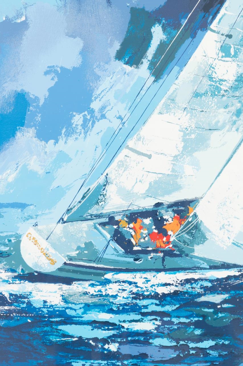 Wayland Moore | Sailboat (1935) | MutualArt