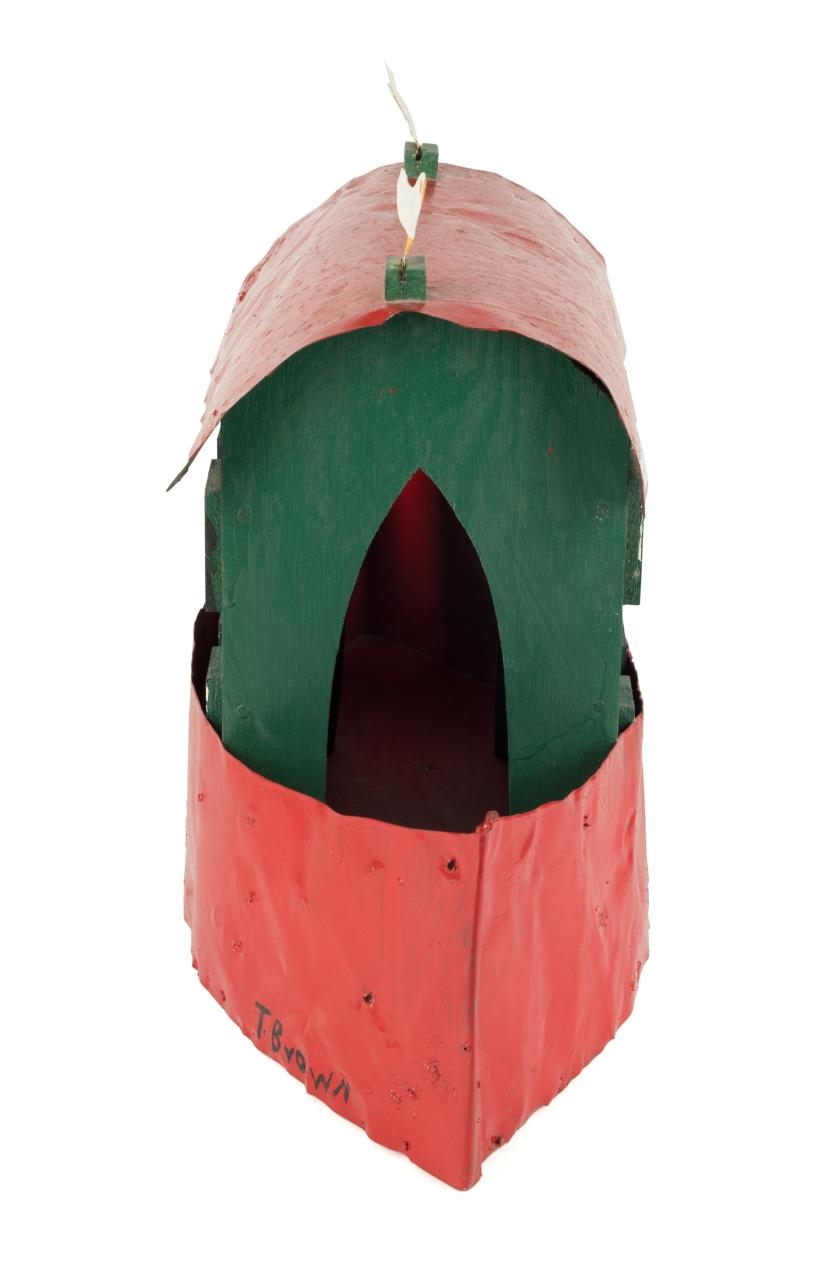 Tubby Brown | TUBBY BROWN FOLK ART NOAH'S ARK WITH ANIMALS | MutualArt