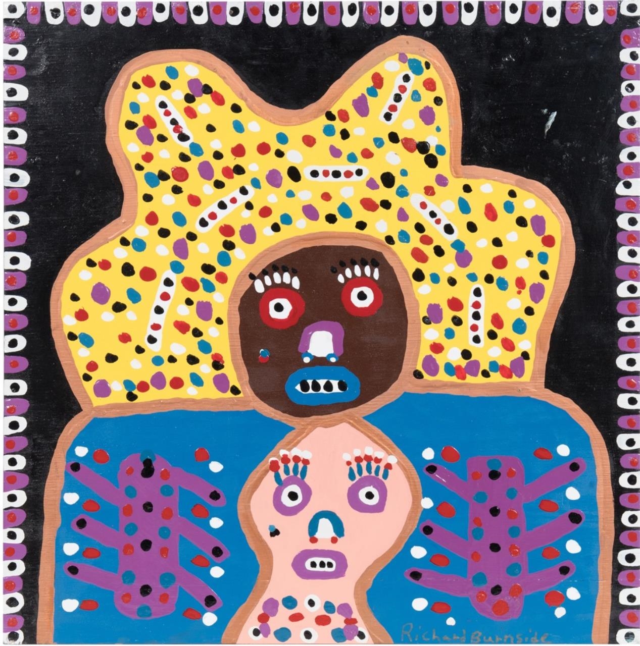 Richard Burnside | African Queen and Child | MutualArt