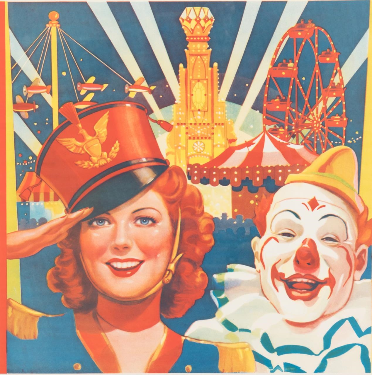 Bill Lynch | TWO BILL LYNCH CARNIVAL POSTERS | MutualArt